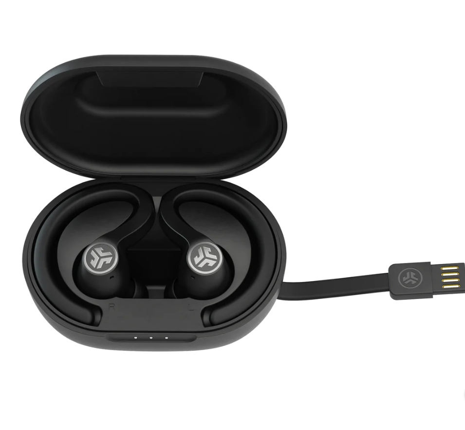 JLAB EBJBAIRSPTRBLK124 Air Sport True Wireless Headphones | Black ...