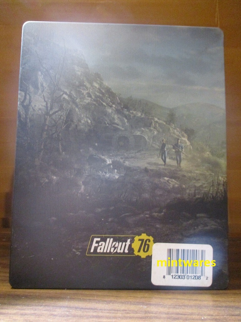 Fallout 76 Steelbook Case for XB1 Xbox One PS4 (No Game) Shelf Wear | eBay