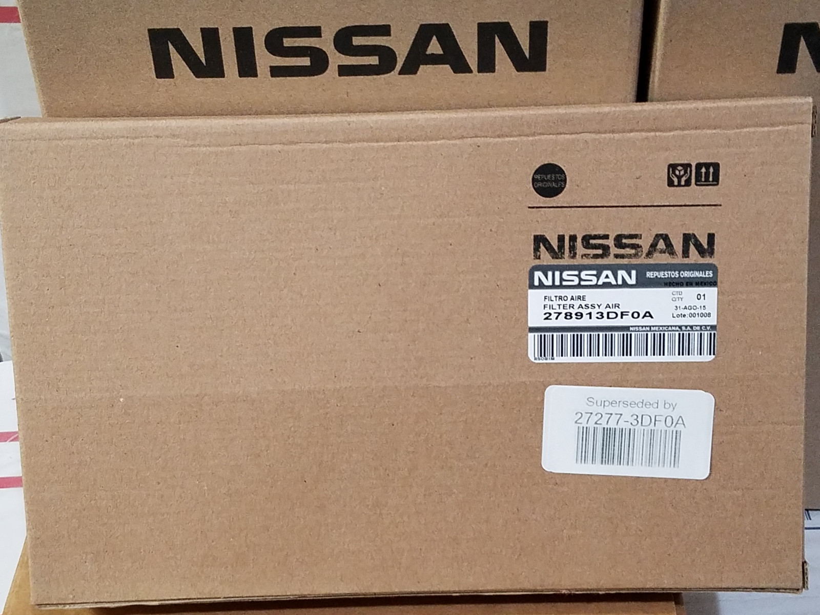 NEW GENUINE Nissan Sentra Leaf 2013- 2017 Cabin Pollen Air Filter 27891 ...