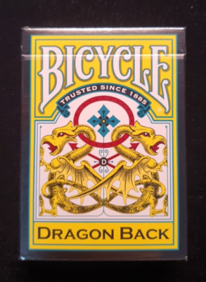 Bicycle Dragon Back Yellow Playing Cards Deck for MAGIC CARDISTRY NEW ...