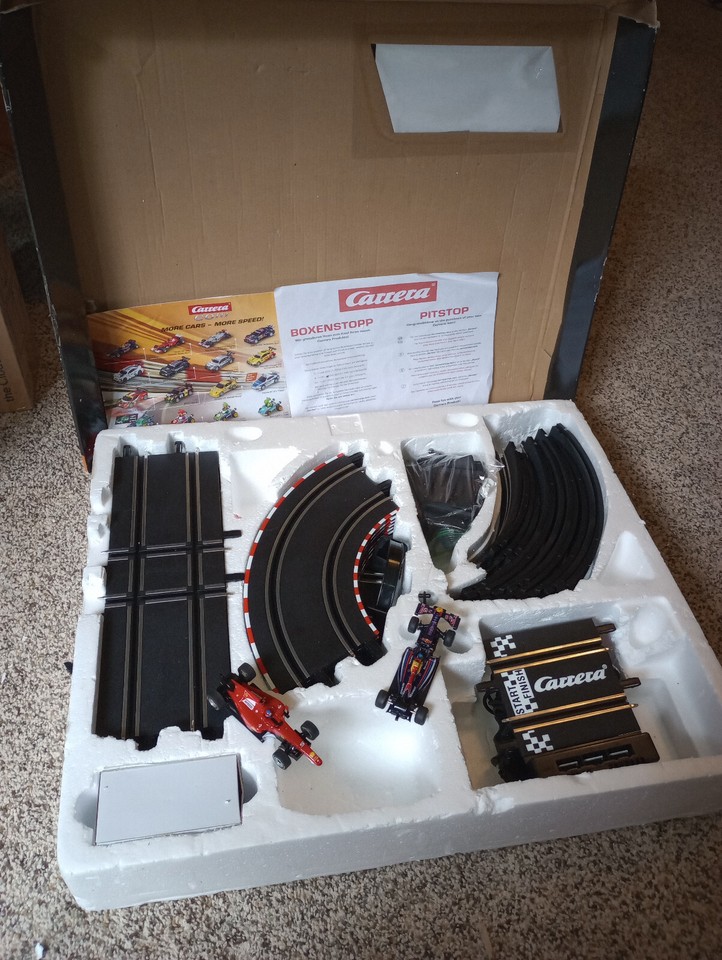 Carrera GO Competition Slot Car Racing Race Set 62272 USED IN BOX WORKS ...