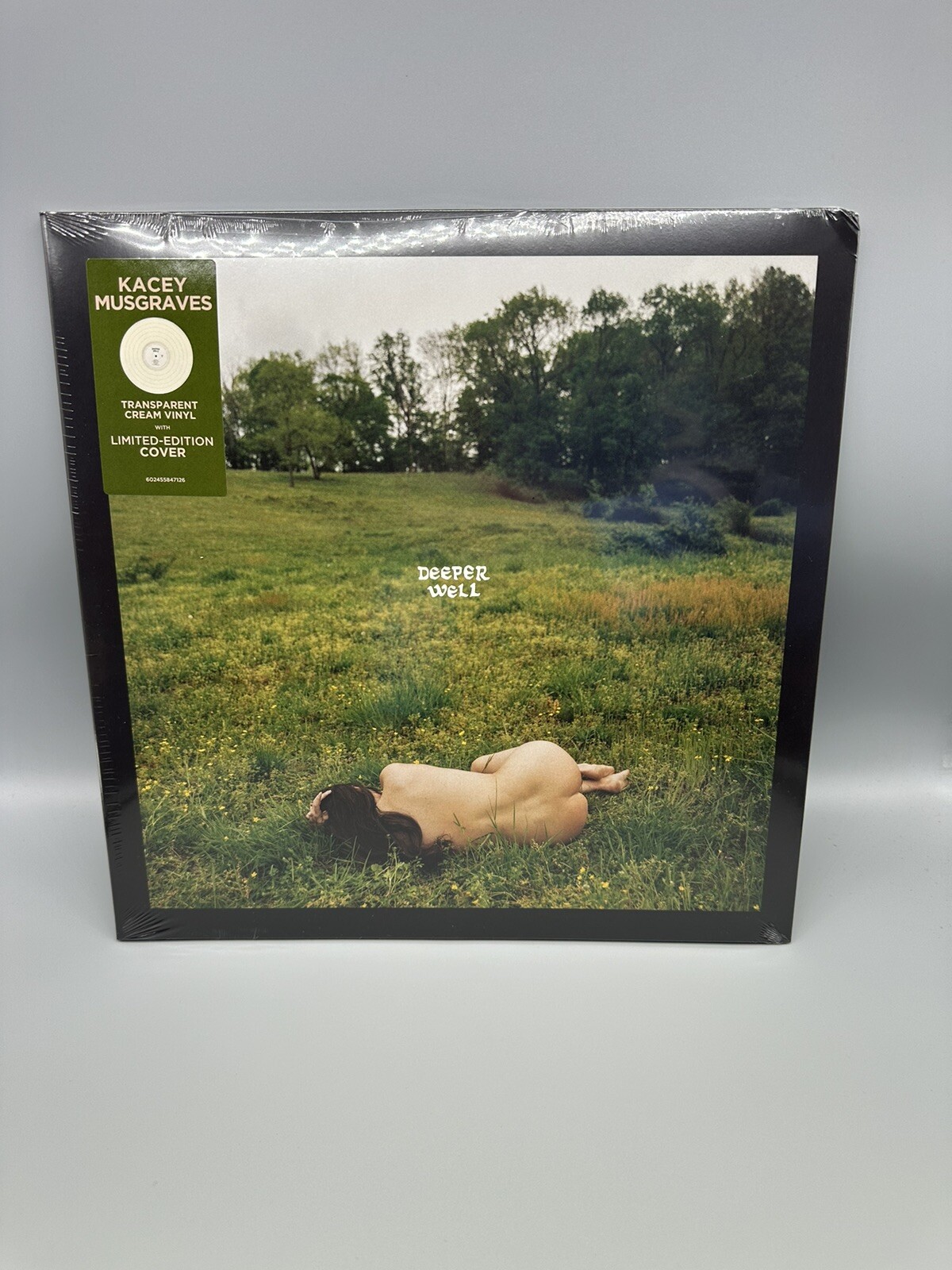 KACEY MUSGRAVES Deeper Well LP LIMITED Alt Nude Cover CREAM Color Vinyl ...