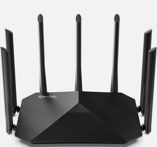 Speedefy‎ KX450 AX1800 Smart WiFi Router - Black for sale online | eBay