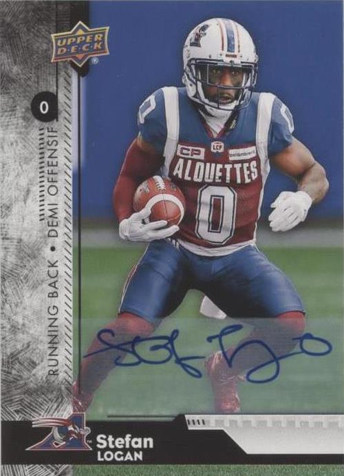 2018 Upper Deck CFL - Stefan Logan #98 Autographs (AU) for sale online ...