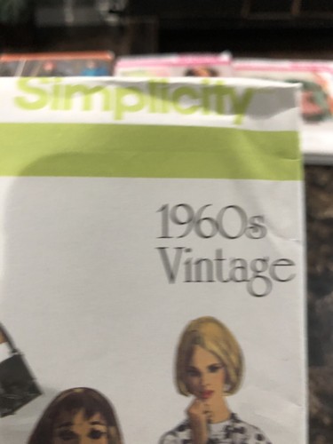 Simplicity 1284 Size 6-14 Dress Unlined Coat or Vest Uncut Sewing ...