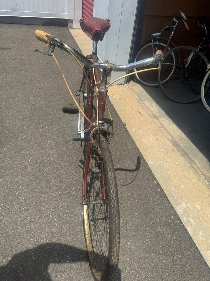 Vintage Raleigh Racer Road Bicycle All Steel Frame As-Is Project | eBay