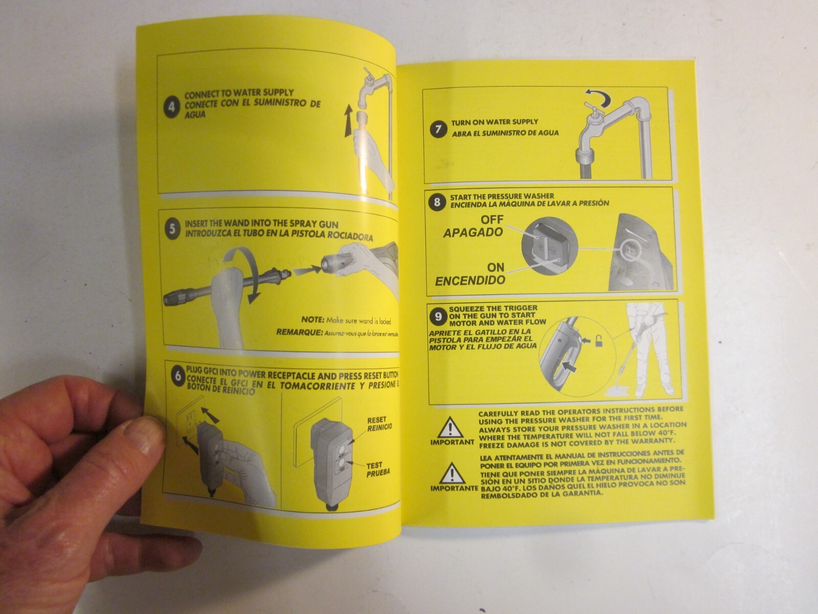 TaskMaster Power Washer Manual 2009 Model TM1550 | eBay