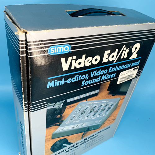 Sima Mini Video Editor Ed/it 2 Video Enhancer Sound Mixer Model SED-2 ...