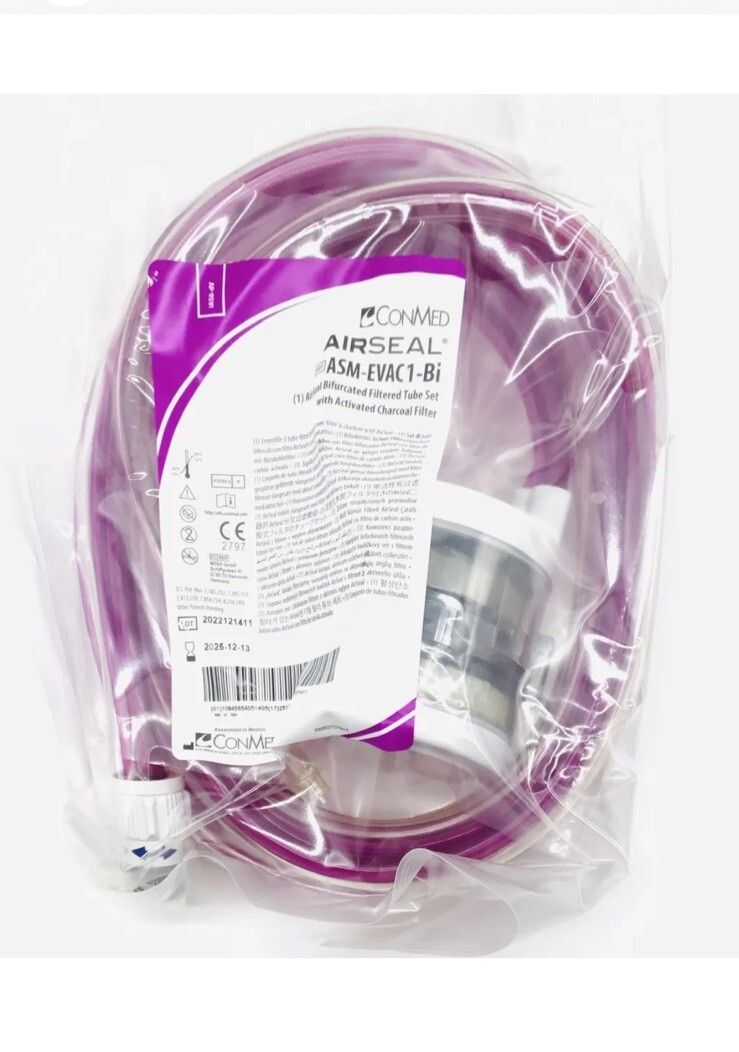 Conmed ASM-EVAC1-Bi AirSeal Filtered Tube Set Exp.12/2025 - NEW | eBay