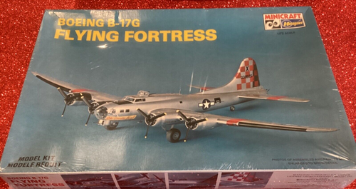 Hasegawa Minicraft 1:72 Boeing B-17 G Flying Fortress Plastic Model Kit ...