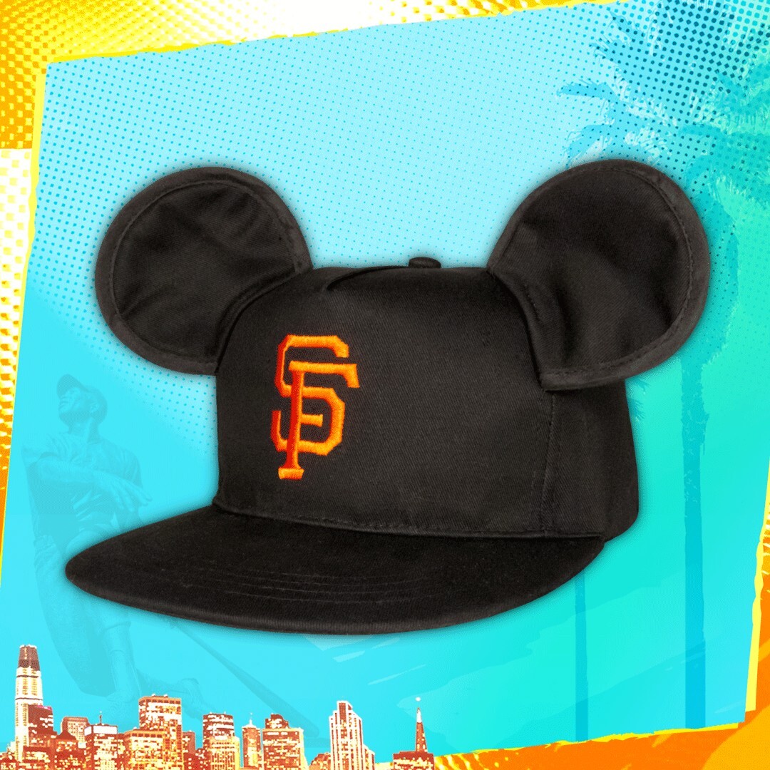 2024 San Francisco Giants Mickey Mouse Disney Ears Hat SGA 6/30 ...