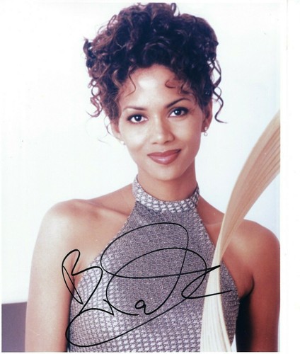 Halle Berry Hand Signed Autograph 8x10 Photo Rare Signature Hot Sexy ...
