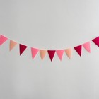 8.2ft 12Pcs Triangle Flags Felt Pendant Banner Birthday Party Festival ...