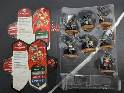 Heroscape Blade And Arrow Gruts Malliddon's Orcs Prophecy | eBay