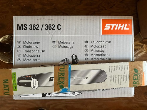 Stihl Chainsaw MS 362 POWER HEAD w/ 18” Blade & Chain | eBay
