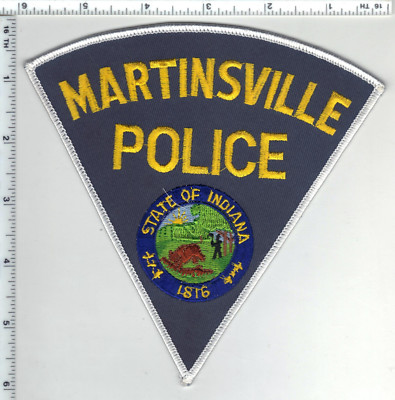 Martinsville Police (Indiana) Shoulder Patch - new from the 1980s | eBay