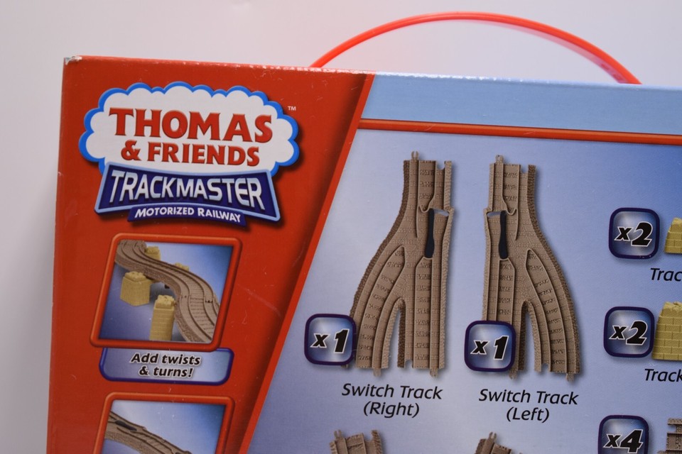 Deluxe Expansion Track Pack Trackmaster Motorized Railway Fisher Price ...