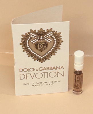 DOLCE & GABBANA Devotion Eau De Parfum Intense Sample SPRAY 1.5 ml /0. ...