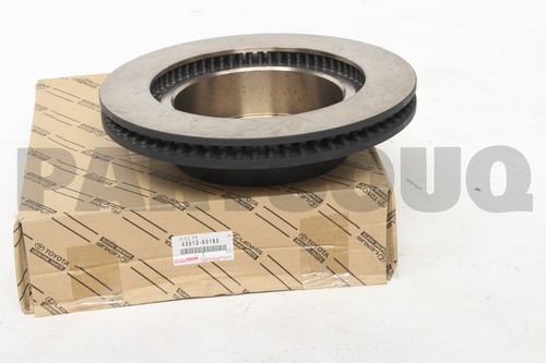 4351260180 Genuine Toyota DISC, FRONT 43512-60180 | eBay