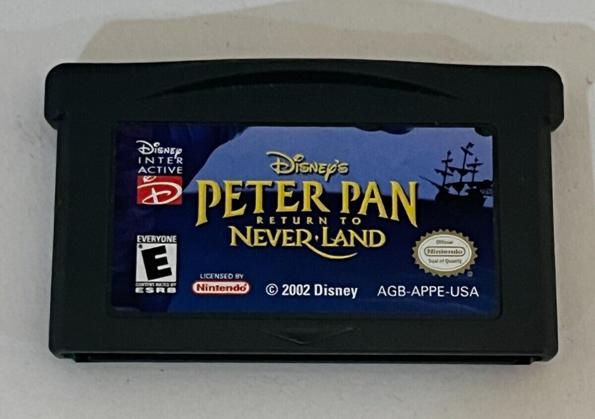Peter Pan Return to Neverland, Gameboy Advance Cartridge Only Tested | eBay