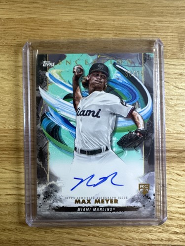 2023 Topps Inception Baseball Max Meyer 36/75 Auto | eBay