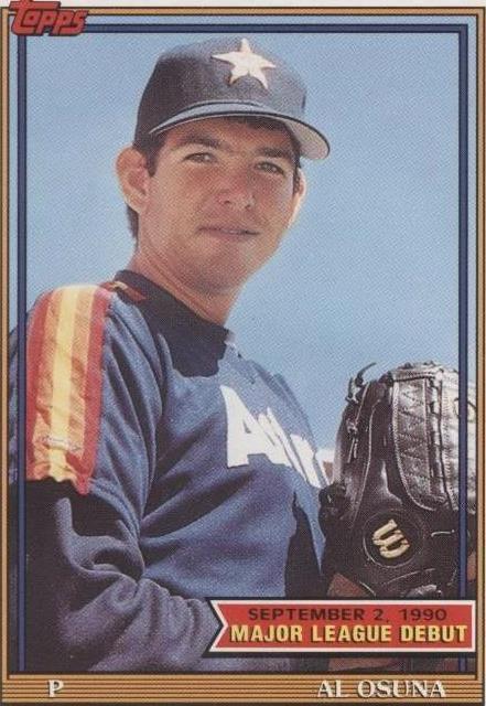 1990-91 Topps Major League Debut 1990 - Al Osuna #120 (RC) for sale ...