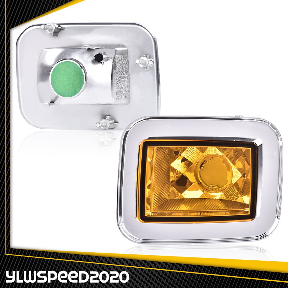 Front Parking Signal Light Lamp Driver&Passenger Orange Fit For 03-08 ...