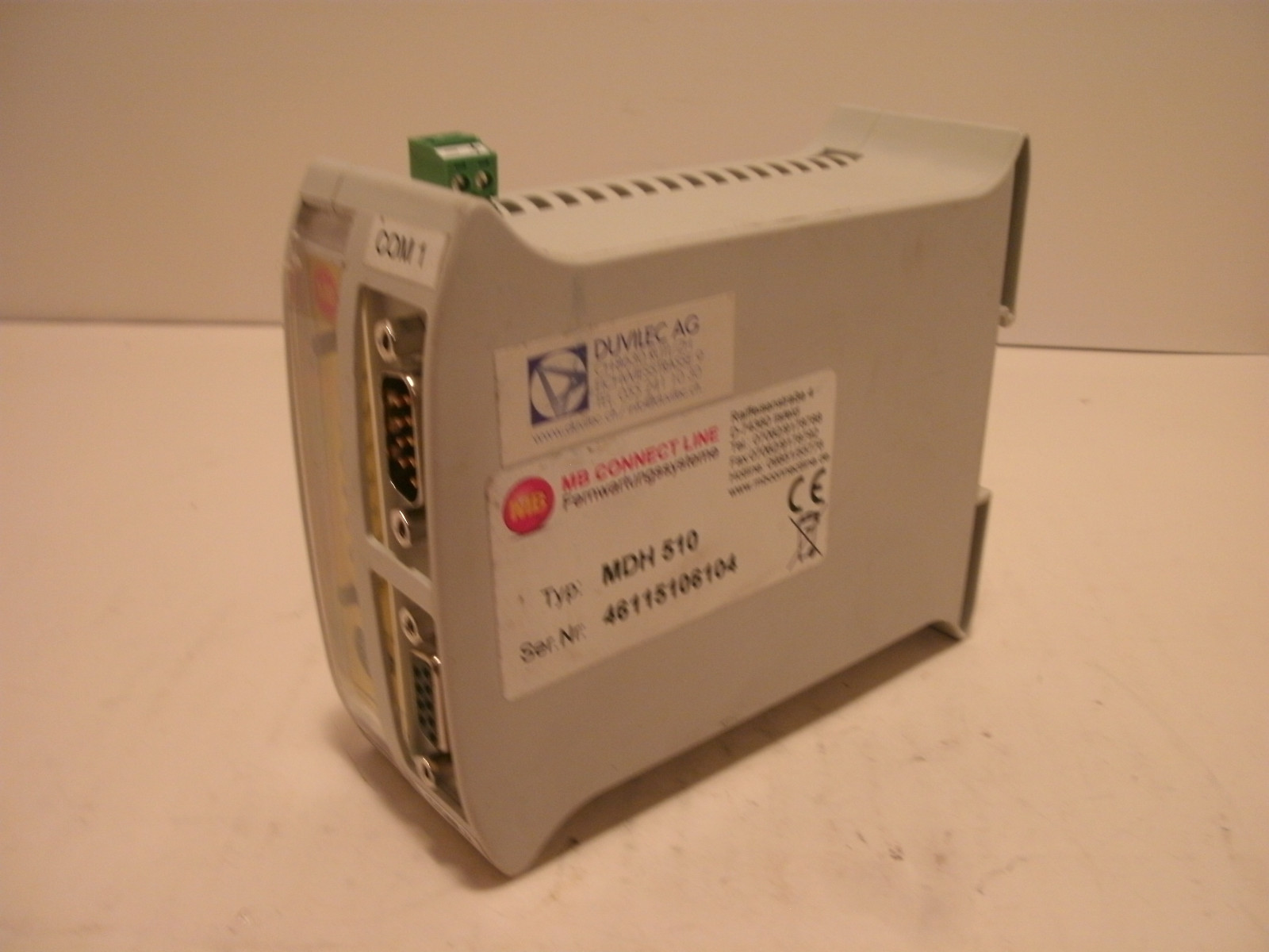 MB CONNECT LINE MDH 510 REMOTE STATION 1XRS232/485+MPI 187,5KBITS ...