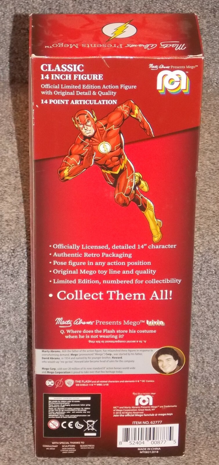 DC MEGO The Flash 14 inch Action Figure New In The Box | eBay