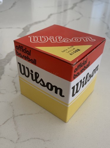 Babe Ruth League Vintage Wilson A1082 Baseball New In Box | eBay
