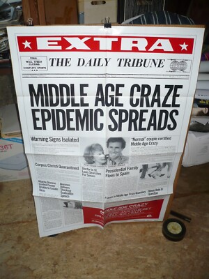 MIDDLE AGED CRAZY, NM orig 1-sht A / movie poster [Bruce Dern, Ann ...