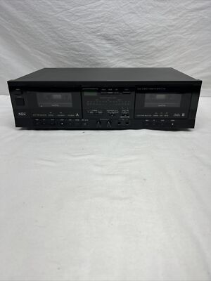 NEC K-710 DUAL STEREO CASSETTE DECK | eBay