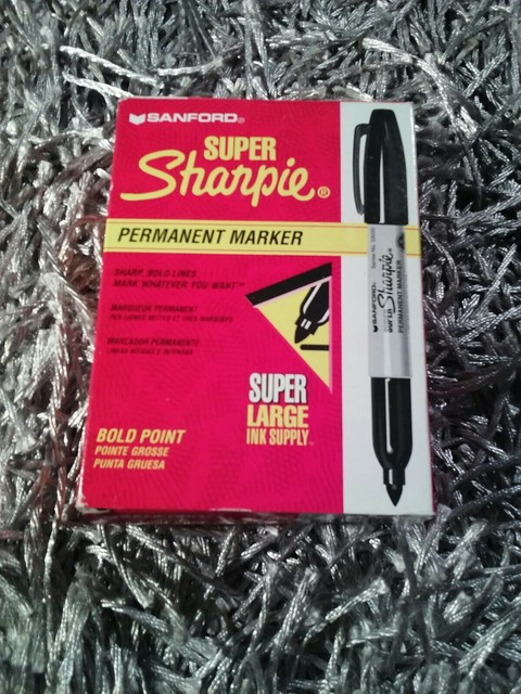 Super large Sharpie Marker 12pk blk | eBay