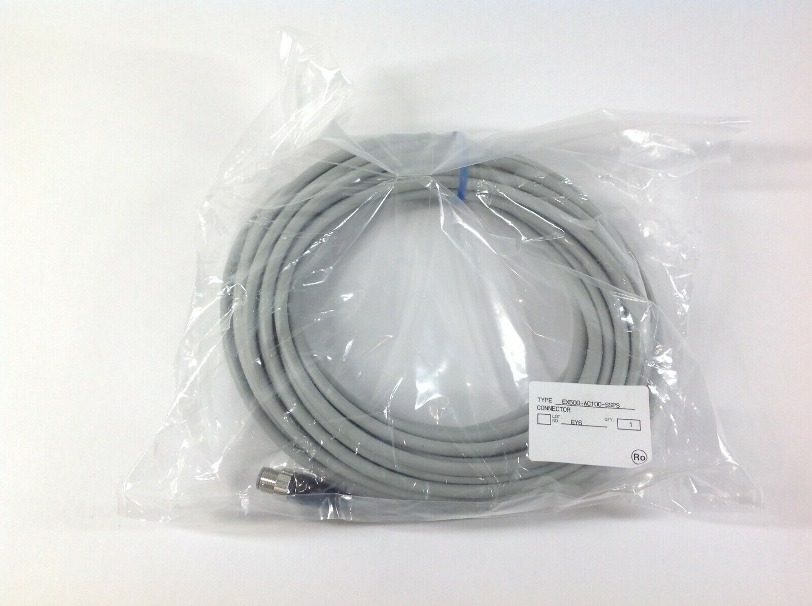 SMC EX500-AC100-SSPS M12 8 Pin to M12 8 Pin Cable 10M | eBay