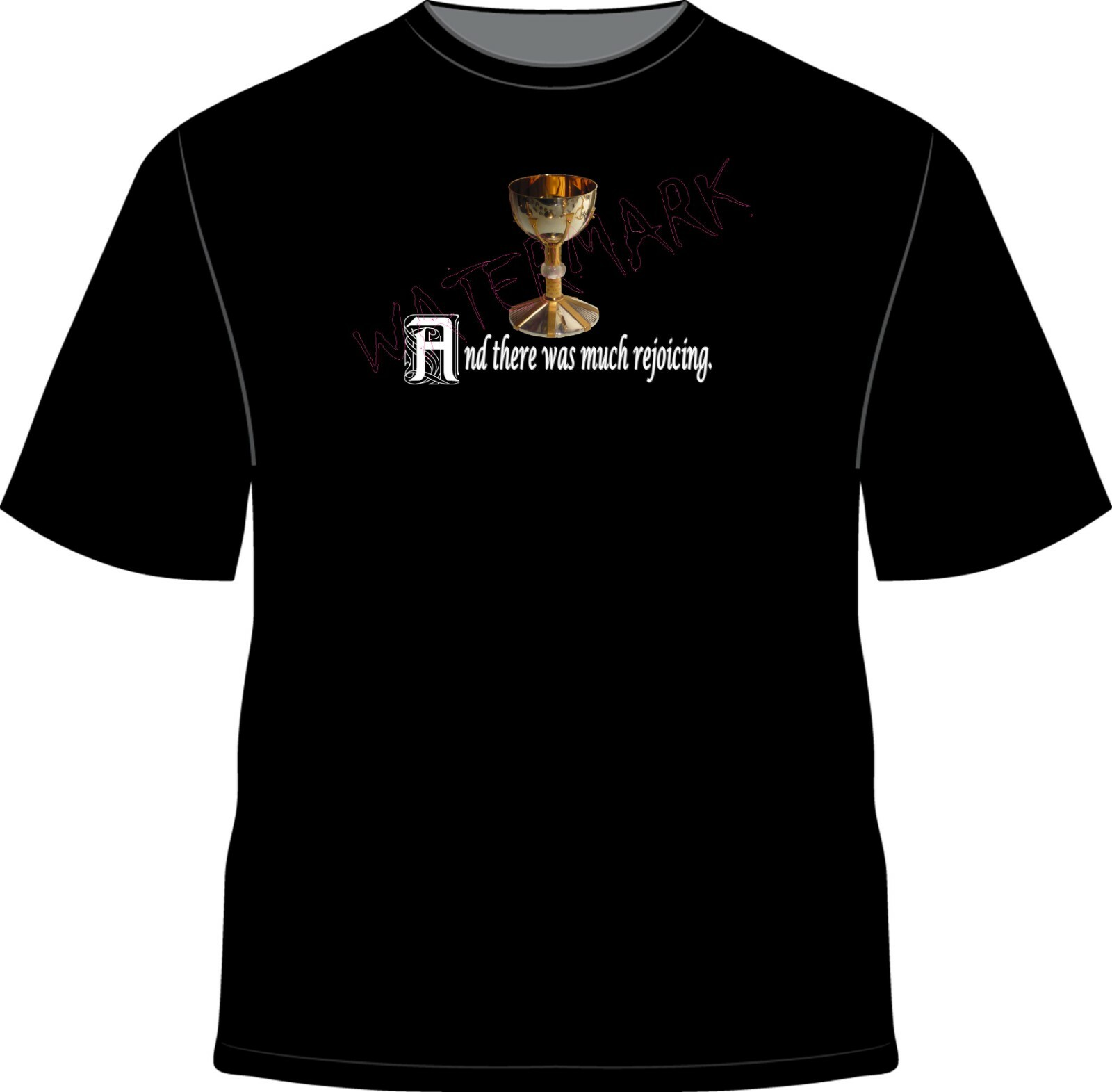 Men's Parody T-Shirt: Monty Python: Holy Grail There Was Much Rejoicing ...