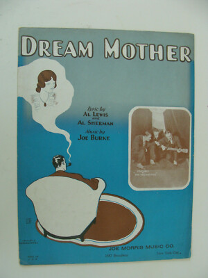 Dream Mother 1929 Al Lewis Al Sherman Joe Burke Leff cover art The ...