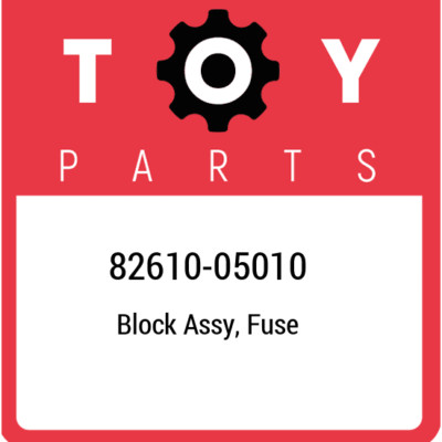 82610-05010 Toyota Block assy, fuse 8261005010, New Genuine OEM Part | eBay