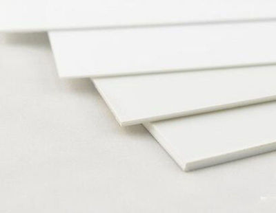 1 pcs ABS Styrene Plastic Flat Sheet Plate 3mm x 100mm x 100mm, white ...