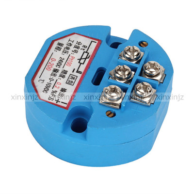 DC 24V PT100 Output 0-10V Temperature Sensor Transmitter 0-200 Celsius ...