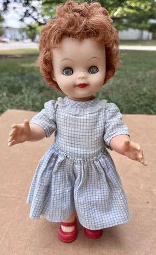 Vintage 10.5” Effanbee Fluffy Doll (4092 K66), Red Head/Freckles ...