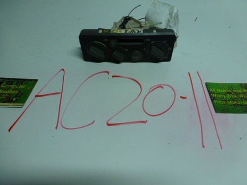 AC20-11 OEM WARRANTY 98 99 00 COROLLA TEMP AC HEAT CLIMATE CONTROL UNIT ...