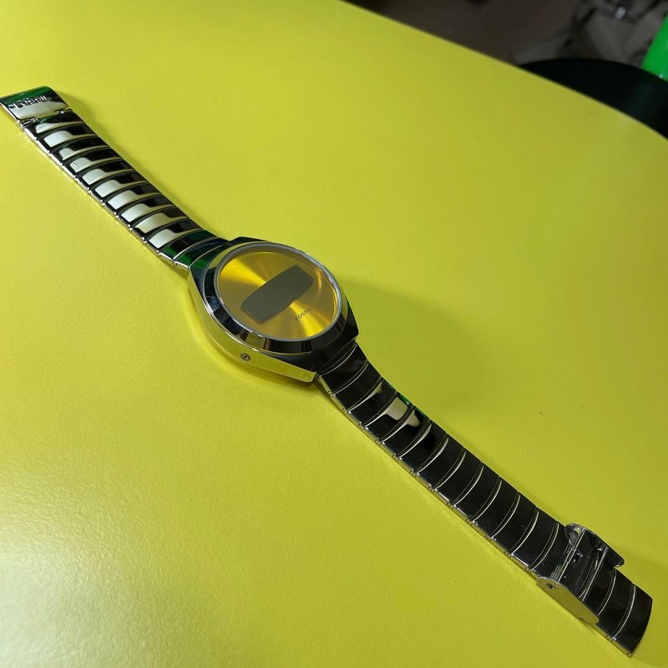 FOSSIL LED Watch 2002 Vintage Quartz Wristwatch Retro Digital Unisex | eBay