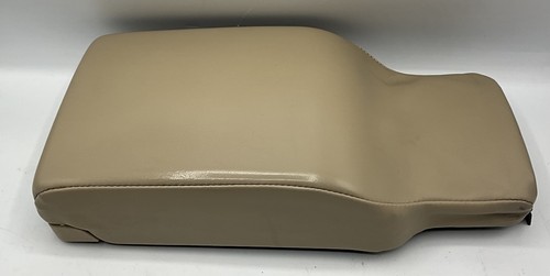 2000-2005 TAN BUICK LESABRE LEATHER 13-13.5" CENTER CONSOLE LID ARMREST ...