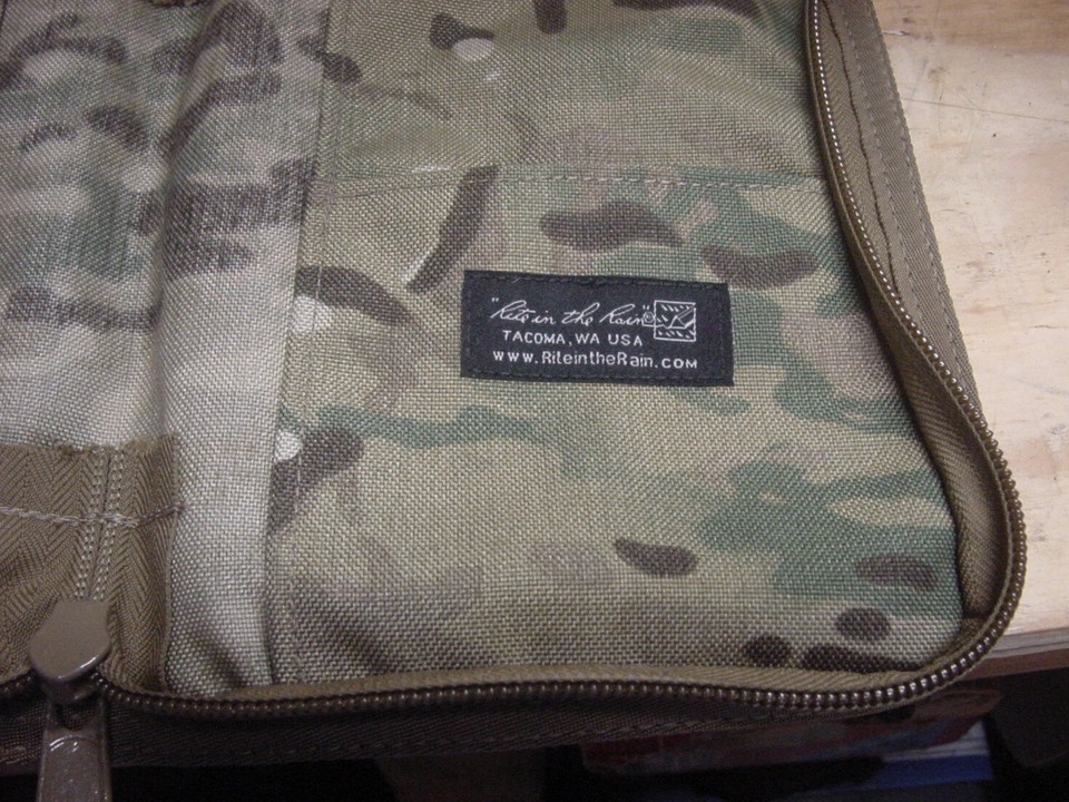 Tactical Sniper Data Book Cover large fits 9.25" x 6.5" Data Book ...