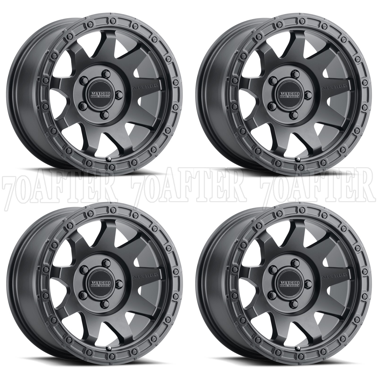 (4X) Method MR317 Wheels [17x8.5|5x150|ET:0|CB:110.5] Matte Black | eBay