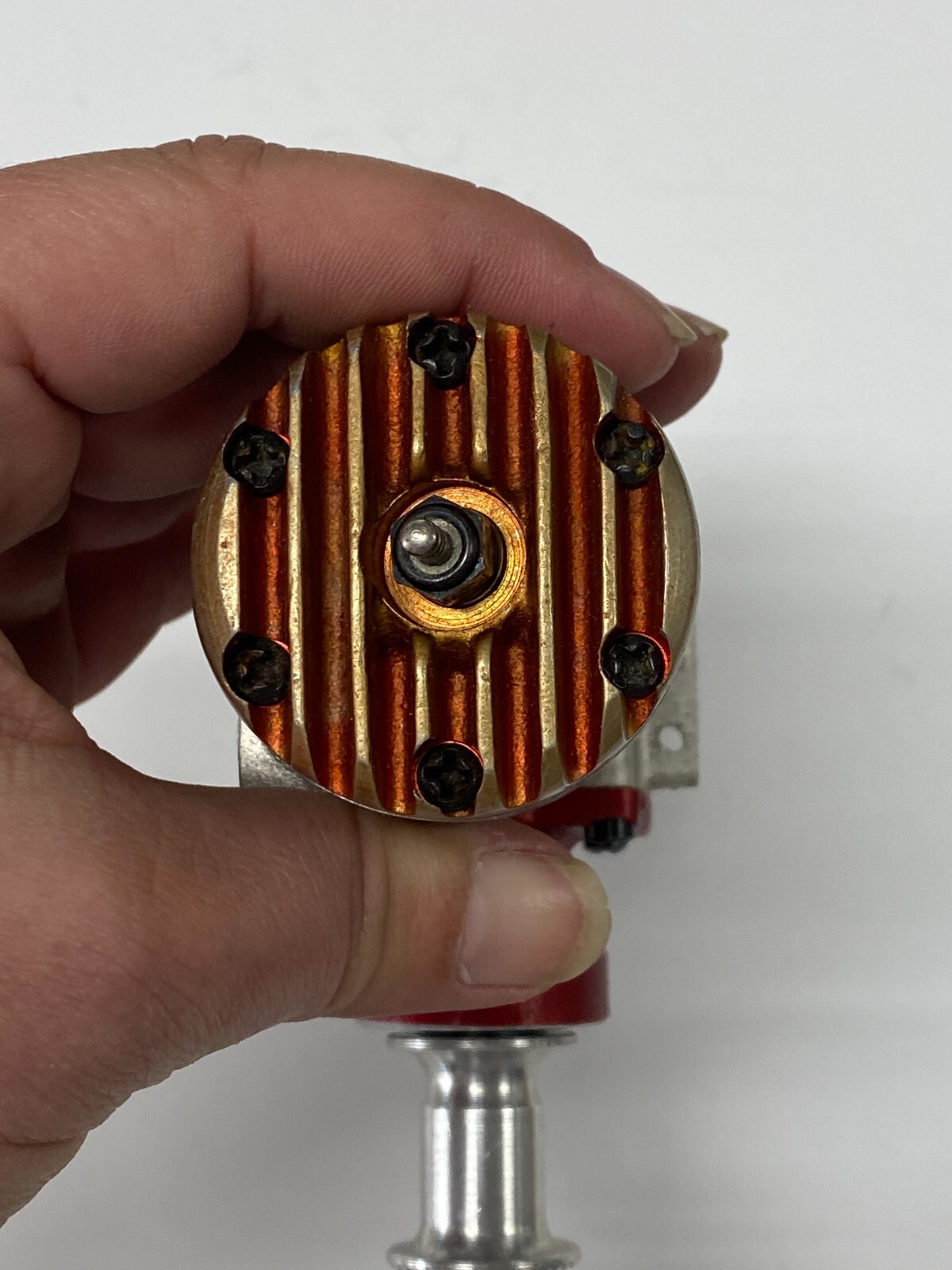 Vintage McCoy 60 Red Head Control Line Model Airplane Tether Car Engine ...