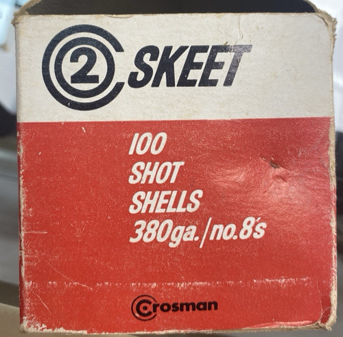 Crosman 2 Skeet No. 8 Shells FULL Box Model 70 for Model 1100 CO2 Shot ...