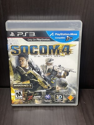 SOCOM 4 U.S. Navy Seals PS3 Sony Playstation 3 - Tested CIB | eBay