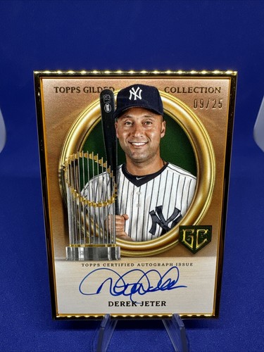 Derek Jeter 2024 Topps Gilded Collection Auto - Gilded Champions Framed ...