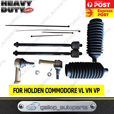 6x Steering Rack Tie Rod Ends Boot Kit for Holden Commodore VL VN VP ...